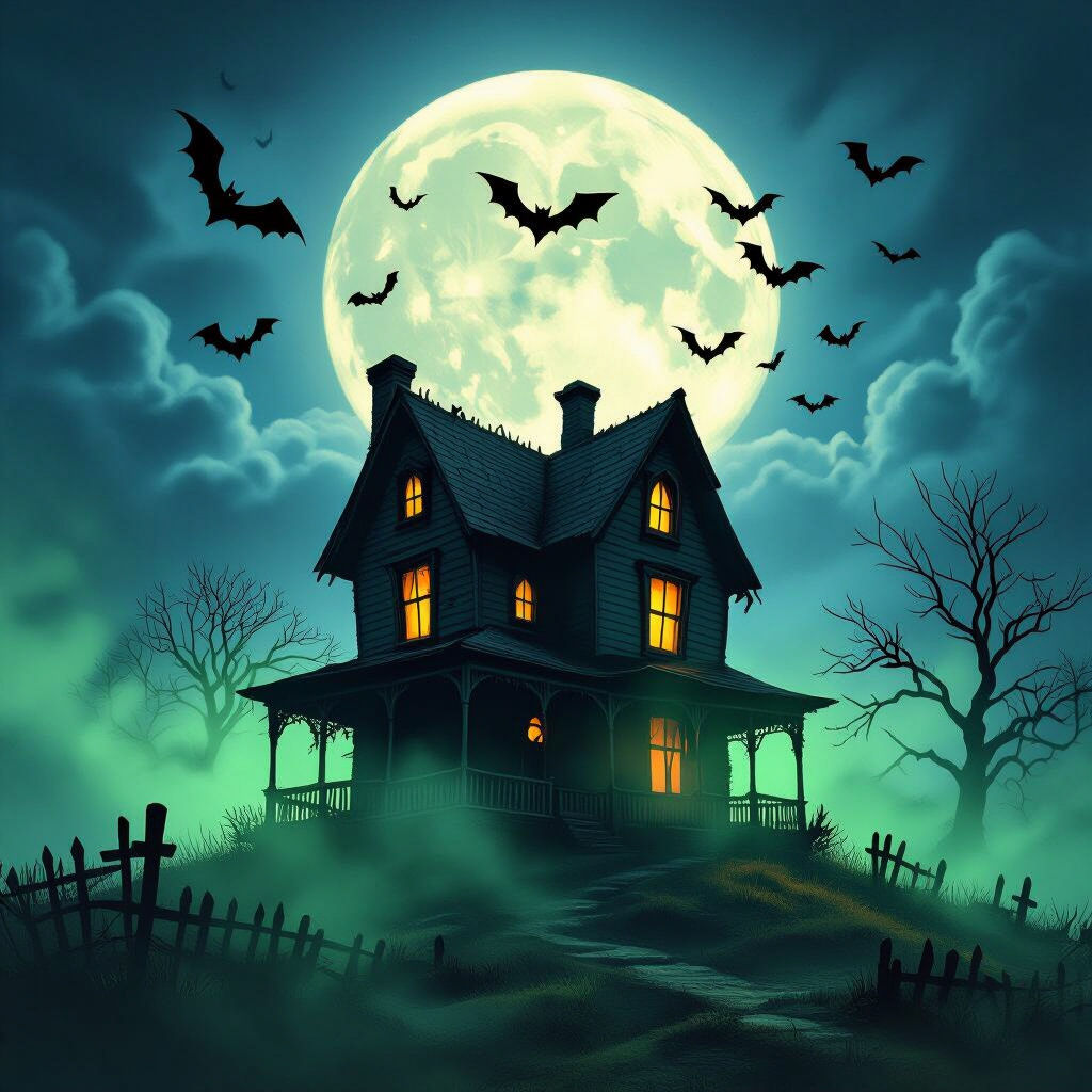 Scary Halloween Drawings - Create Spooky Art With AI