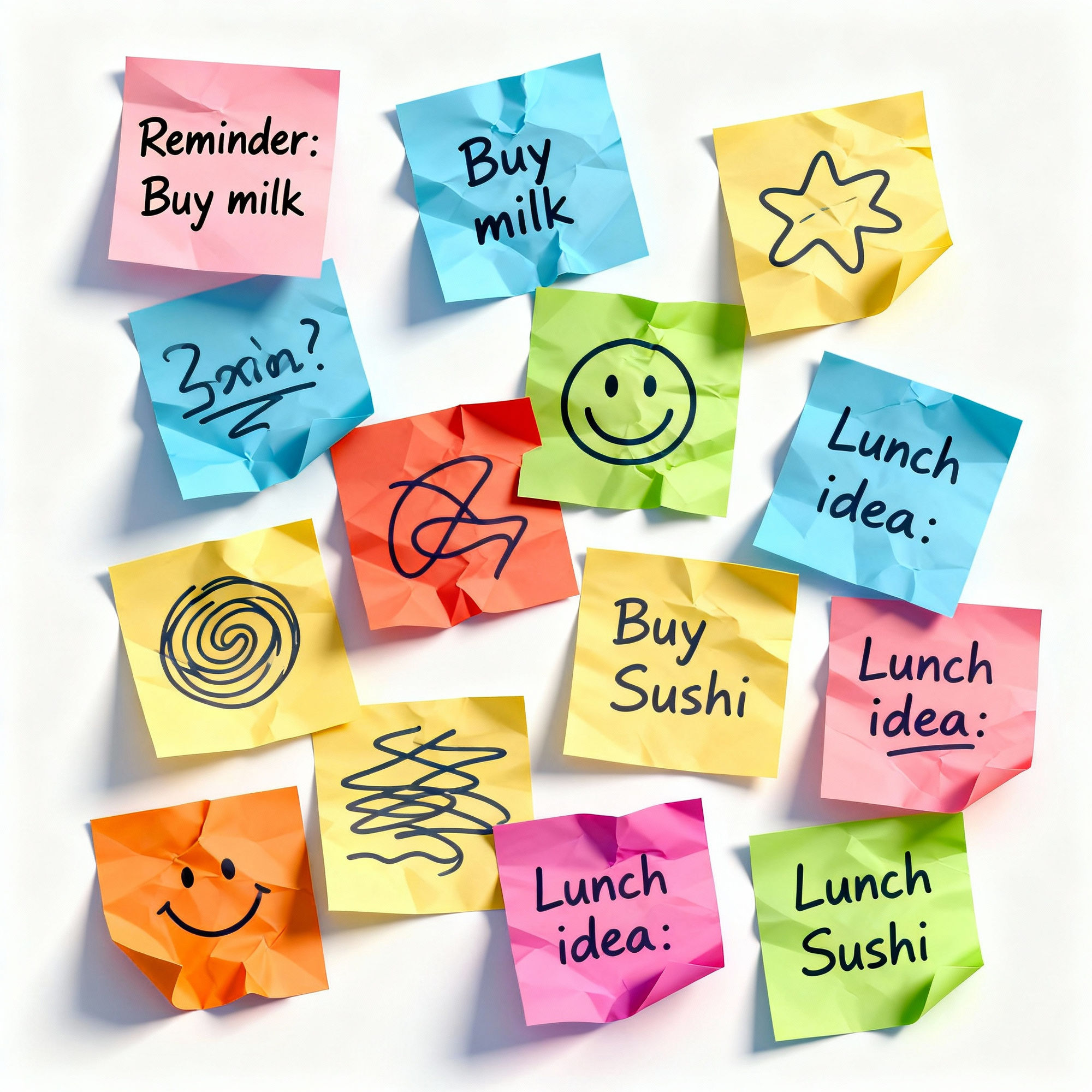 Sticky Note Clip Art Generator - AI Creations