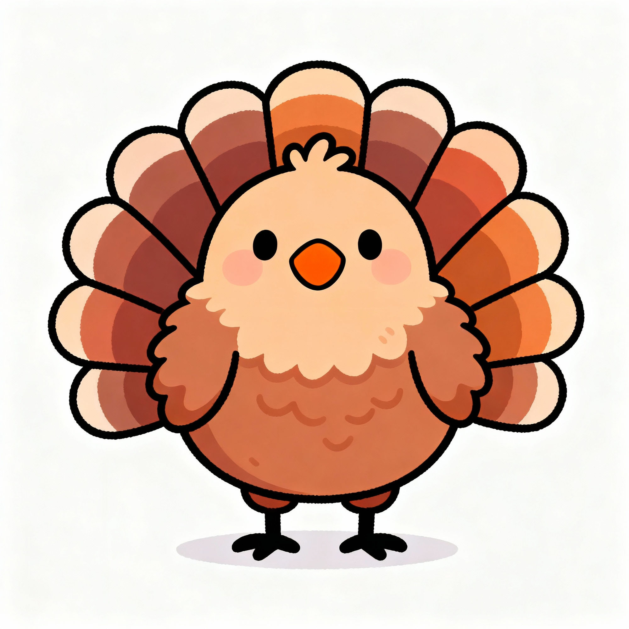 Easy Turkey Drawing For Kids - Fun AI Art