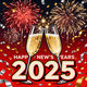 New Year's Clip Art 2025 - Create Festive Graphics With AI