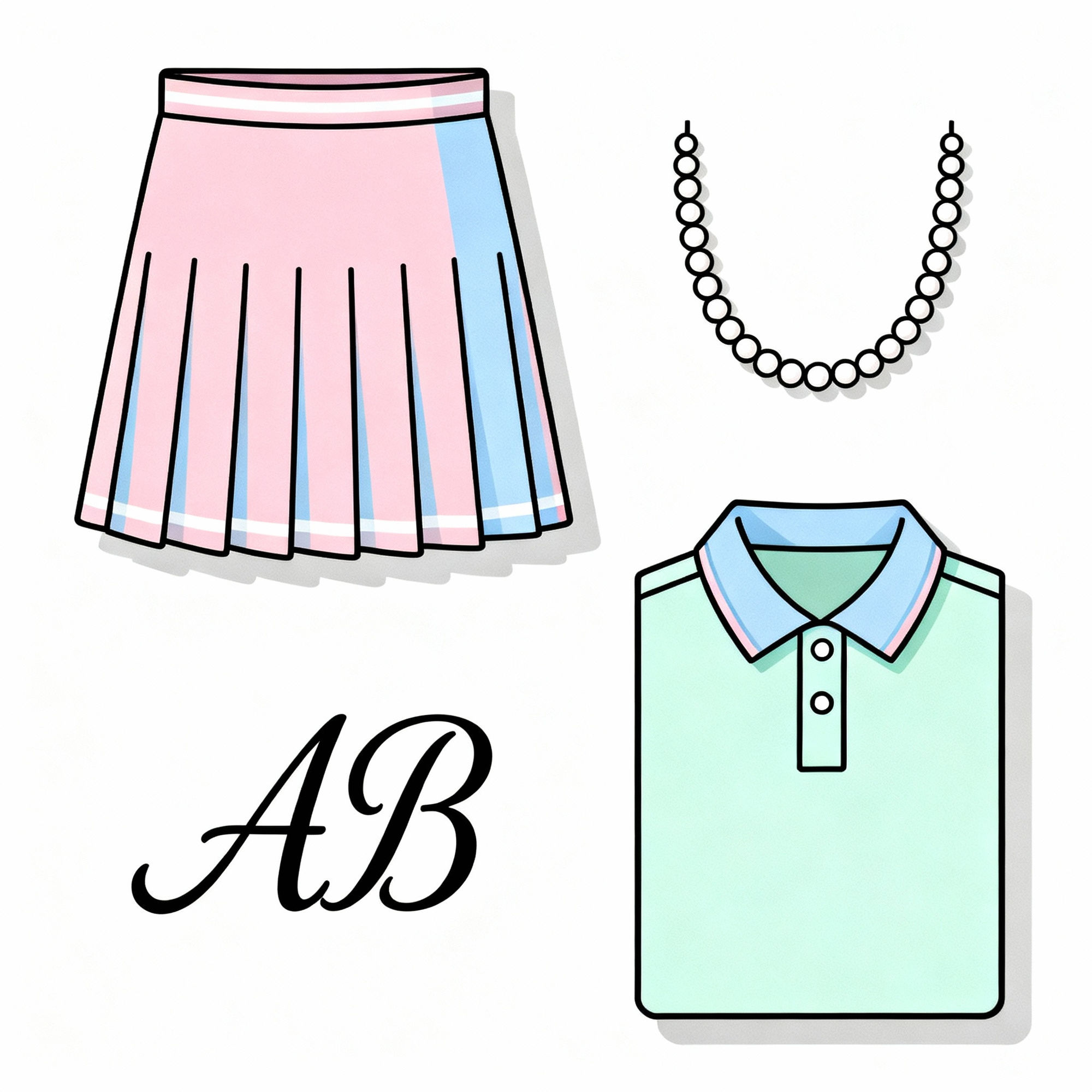 Preppy Drawings To Trace - AI Generated Art