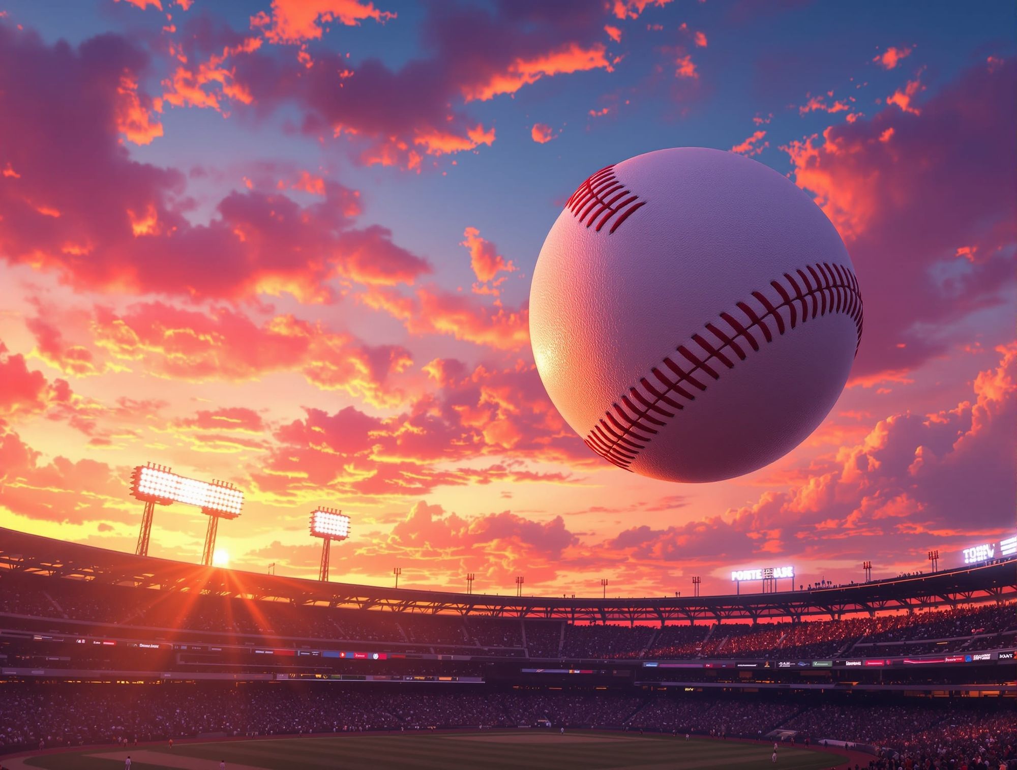 Energetic Baseball Wallpaper Collections