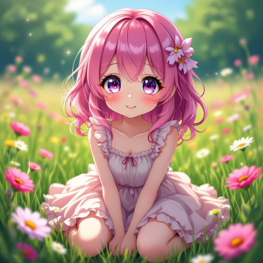 Cute Girl Drawings Gallery - Create Your Own AI Art