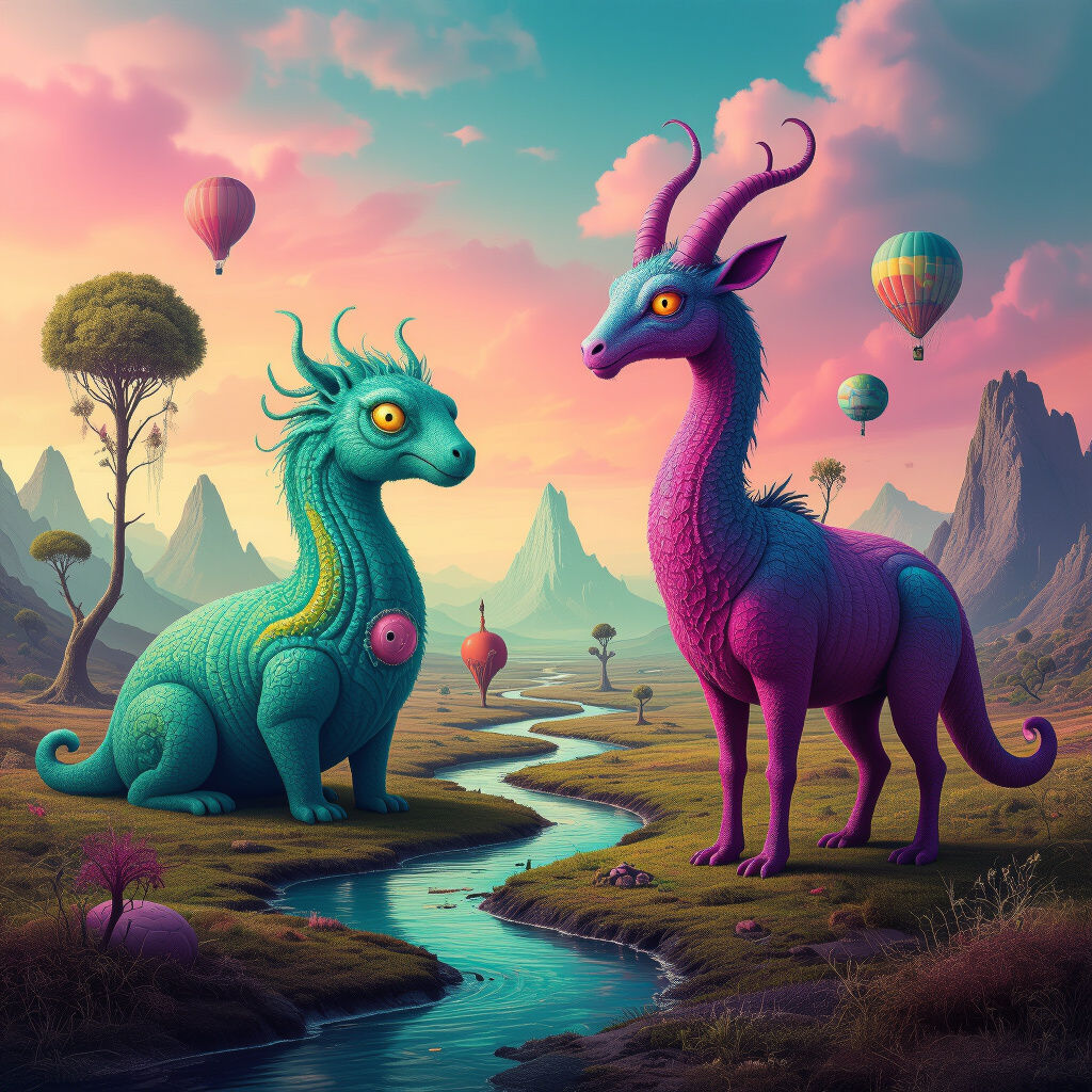 Weird Art Styles - AI Generated Art Gallery