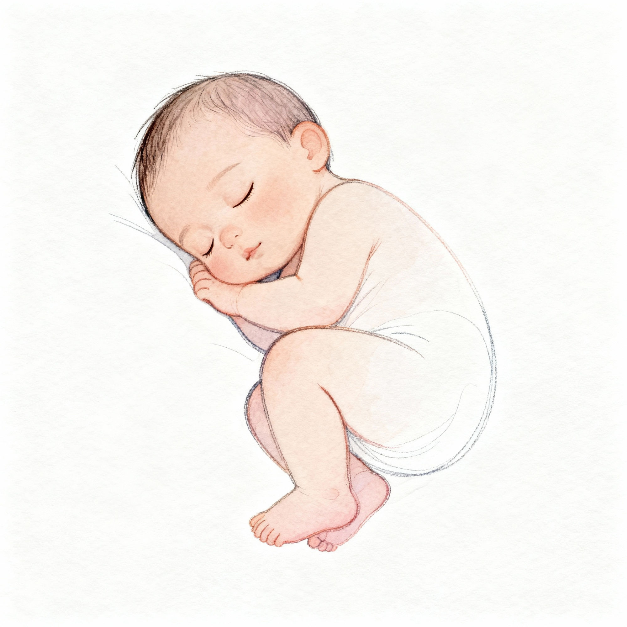 Newborn Baby Drawing Easy - AI Art Gallery