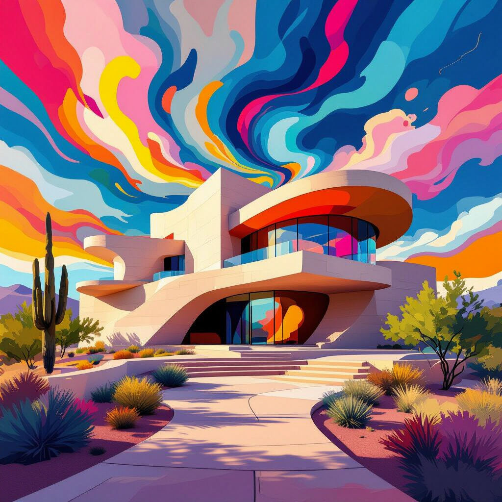 Mesa Art Museum Gallery - AI Art Creations