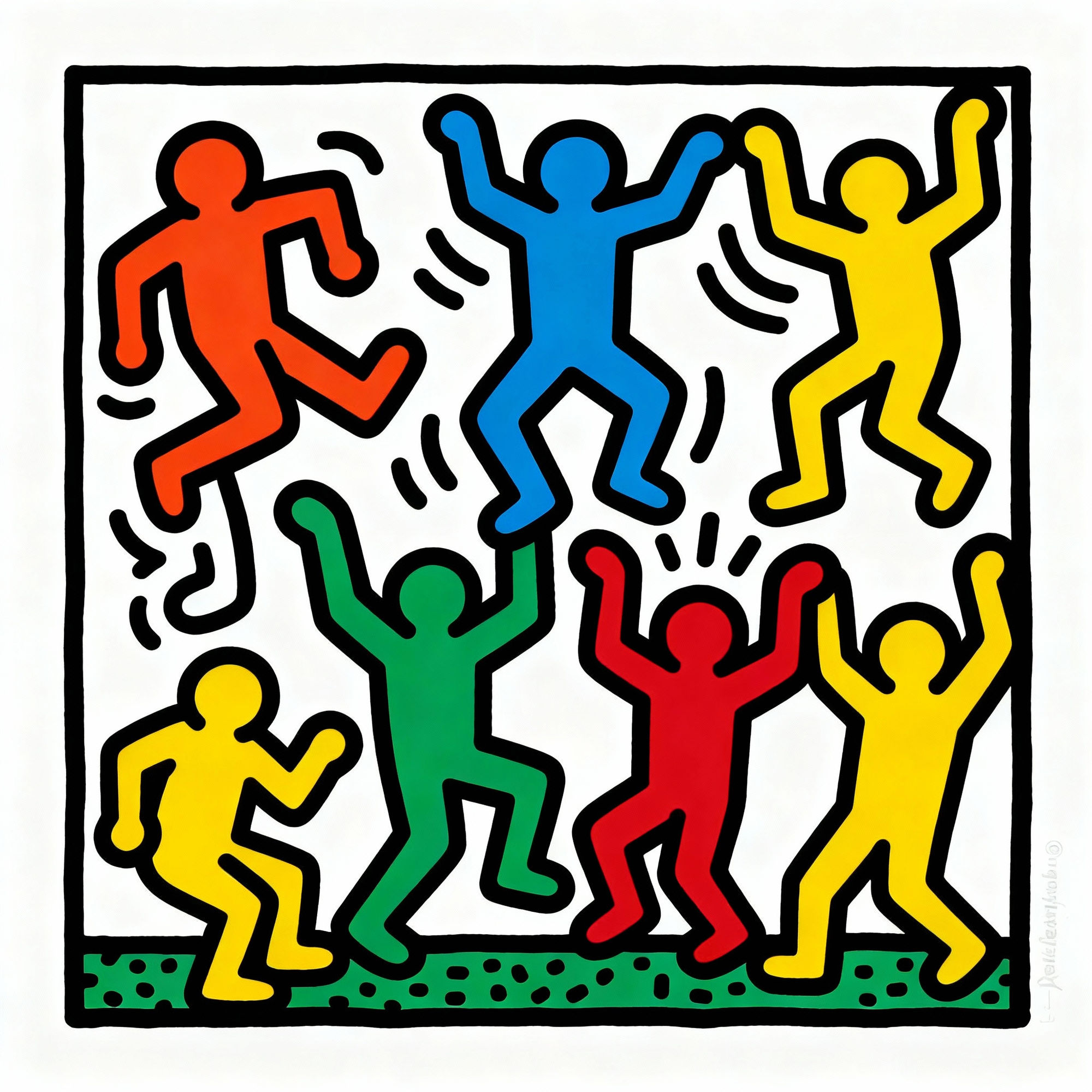 Keith Haring Drawings - Create AI Art Inspired By The Iconic Artist