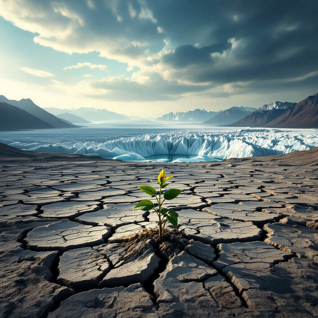 Global Warming Art - AI Generated & Inspiring