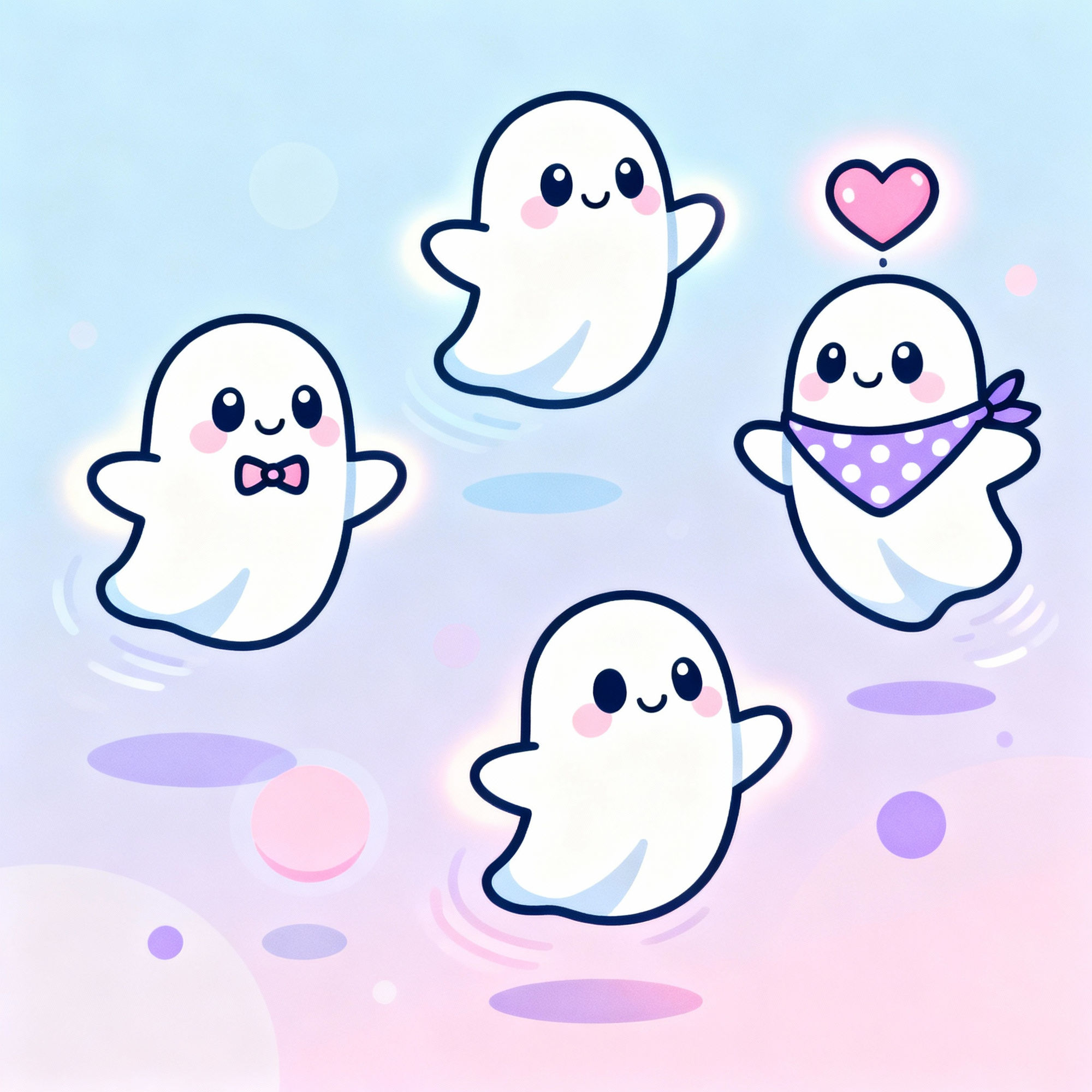 Easy Ghost Drawings - Create Cute Ghosts With AI