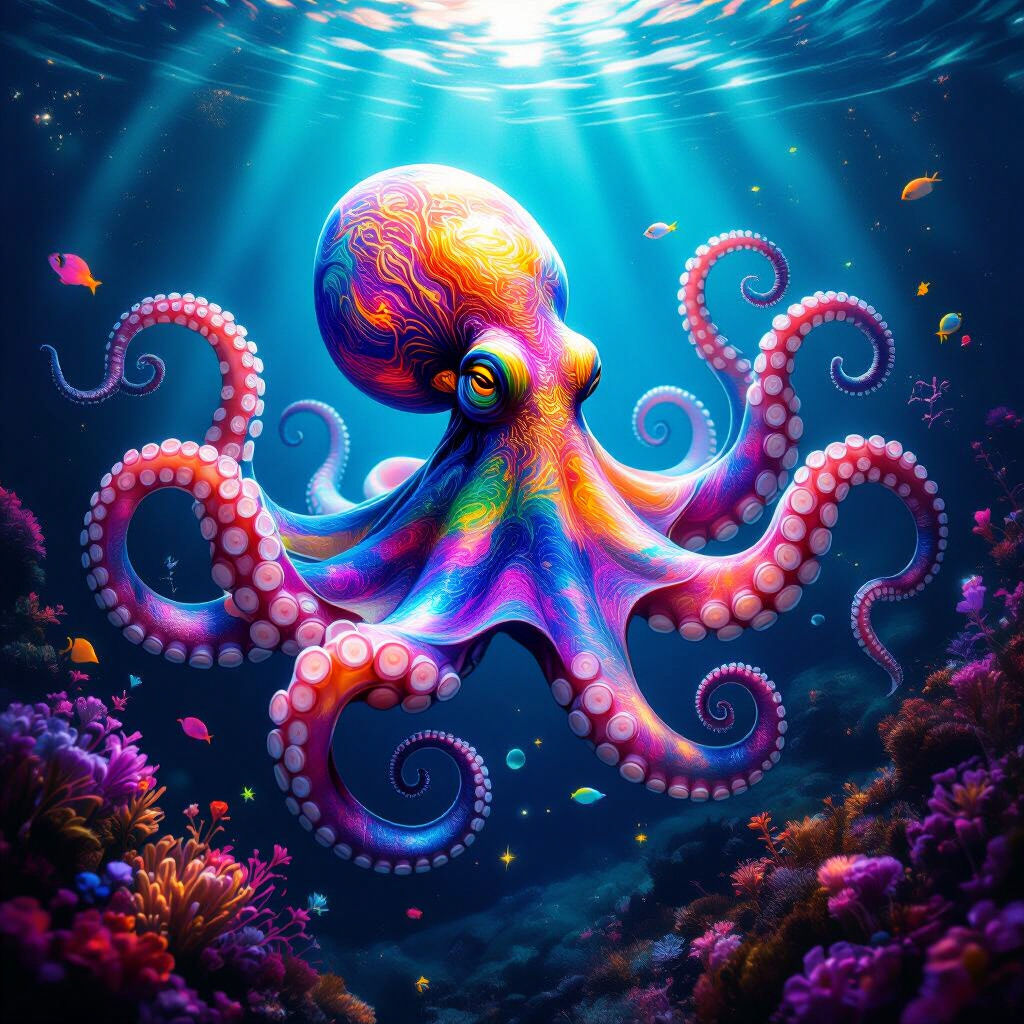 Create Unique Octopus Art With AI