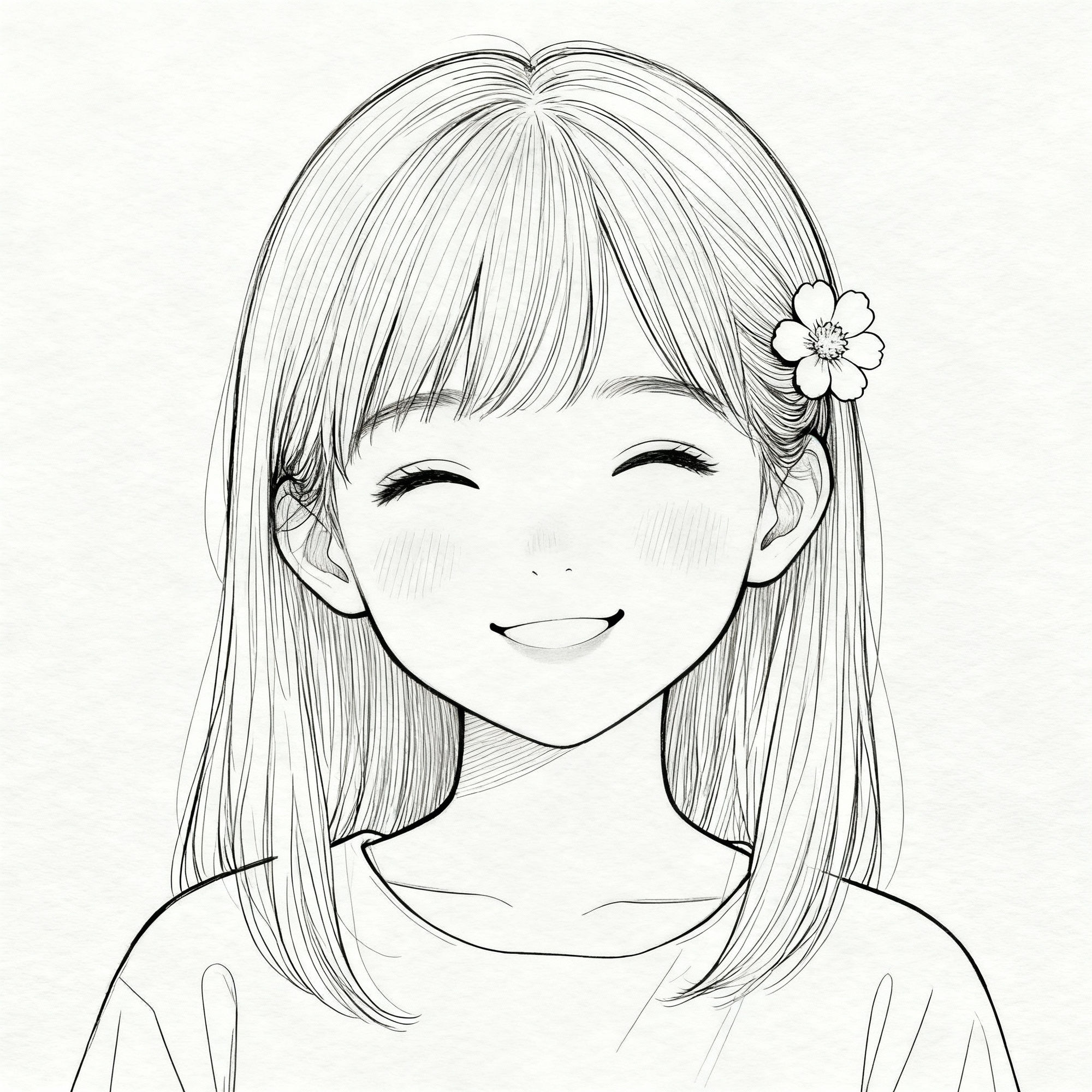 Easy Girl Drawings - Create Simple Girl Illustrations With AI