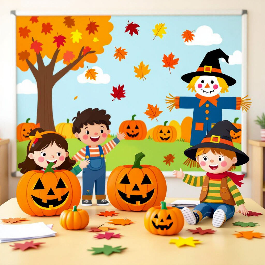 Kindergarten Fall Art Projects - AI Generated Ideas