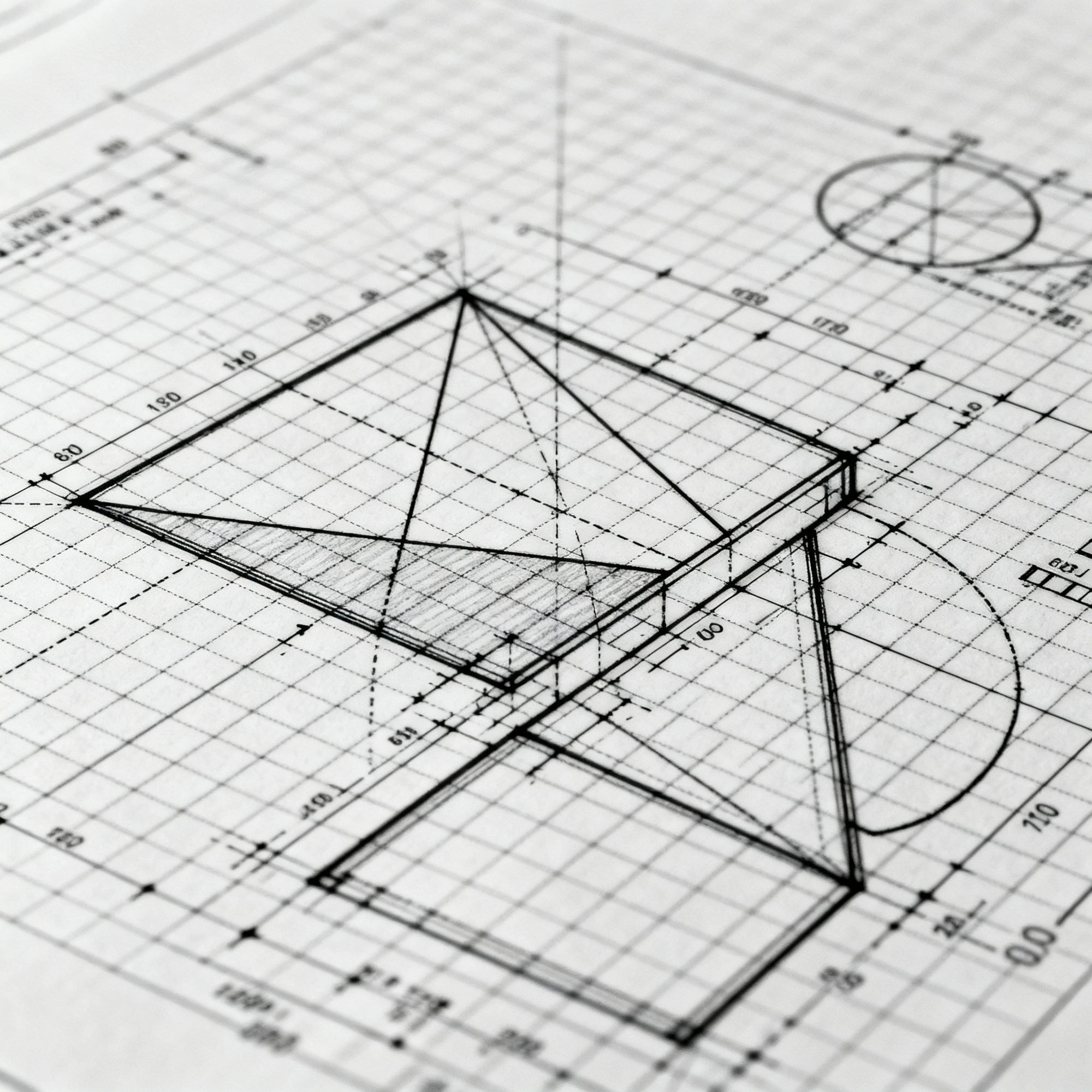 Graphing Paper Drawing With Coordinates - AI Art Gallery