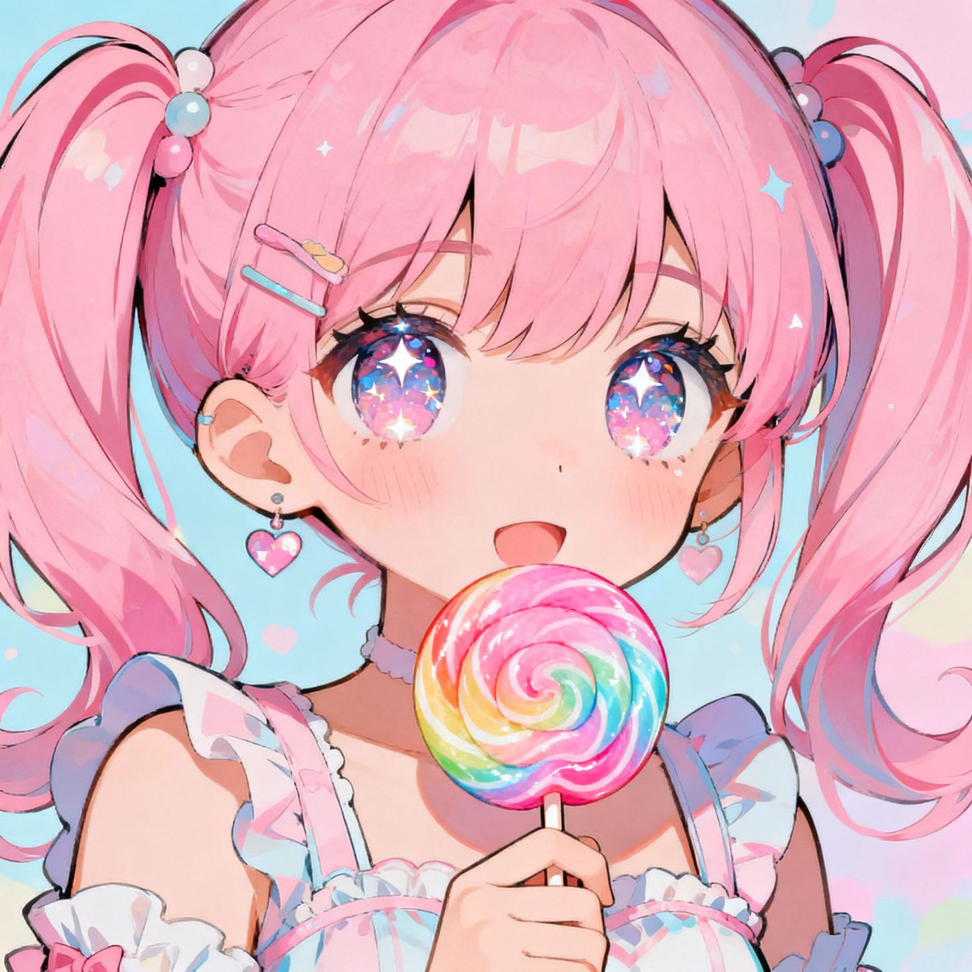 Kawaii Girl Drawings - AI Art Generator