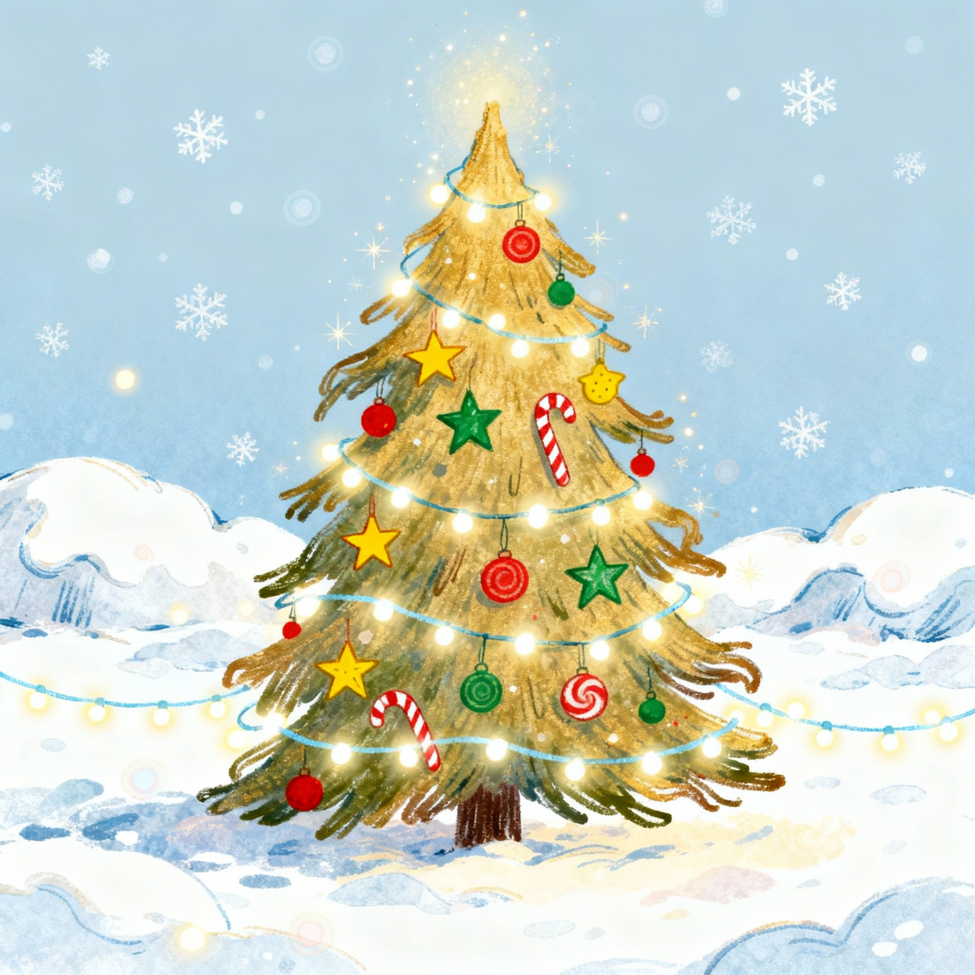 Christmas Tree Drawings - Create Festive Art With AI