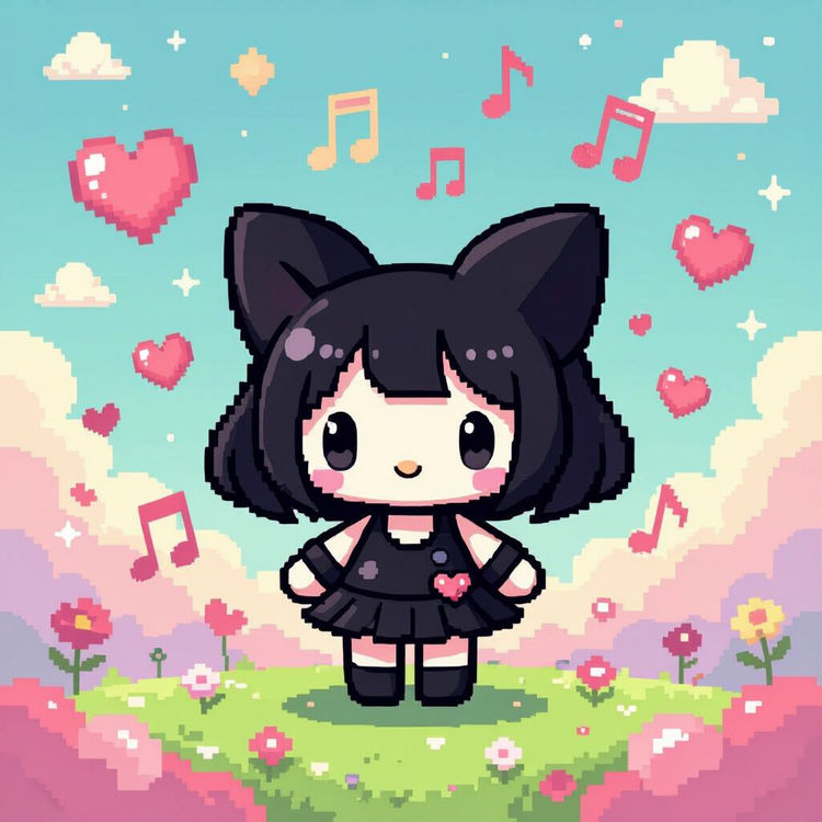 Kuromi Pixel Art - Create Your Own With AI
