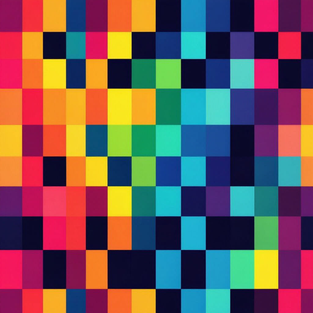 Printer Color Test Images - AI Generated Examples