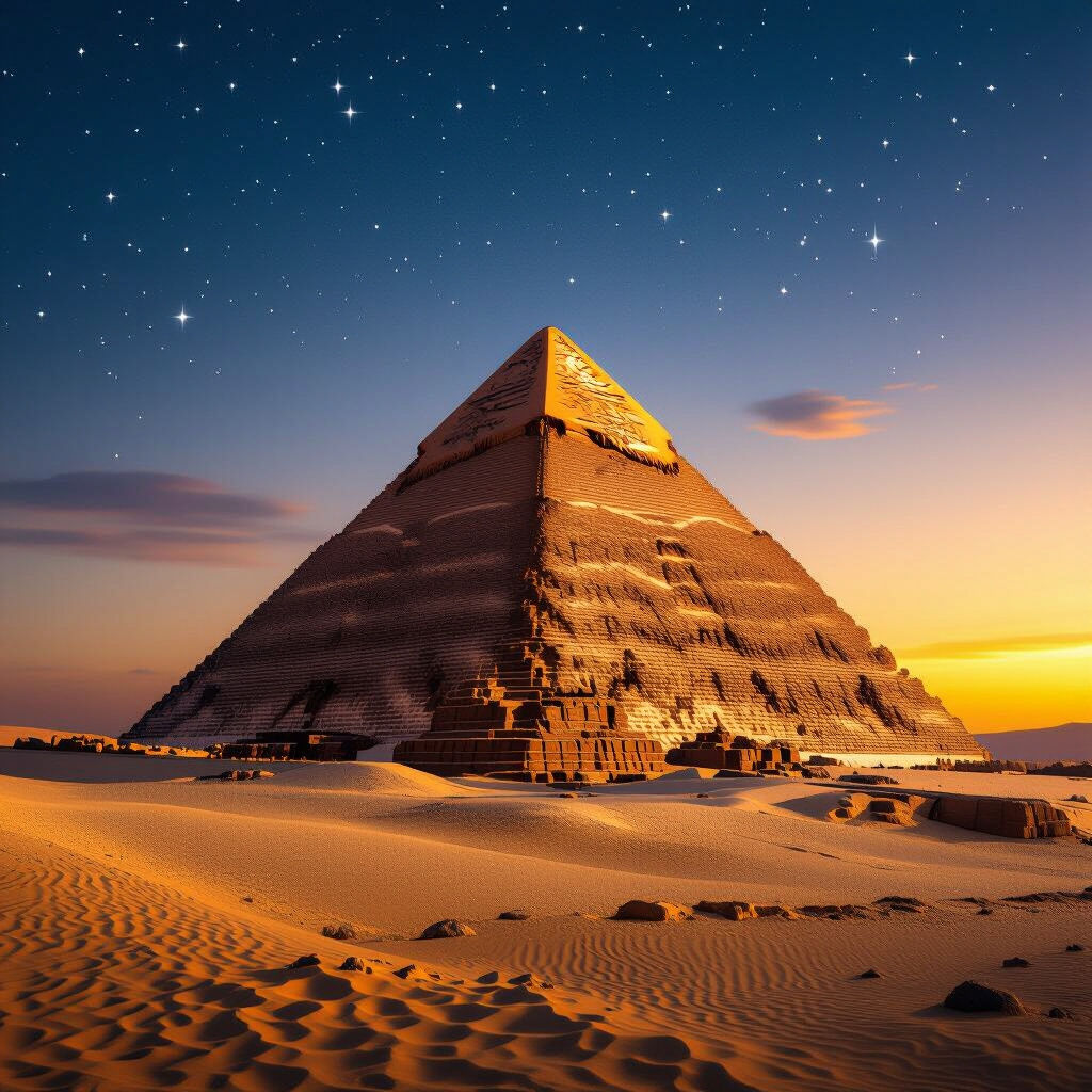 Pyramid Pictures - AI Generated Art