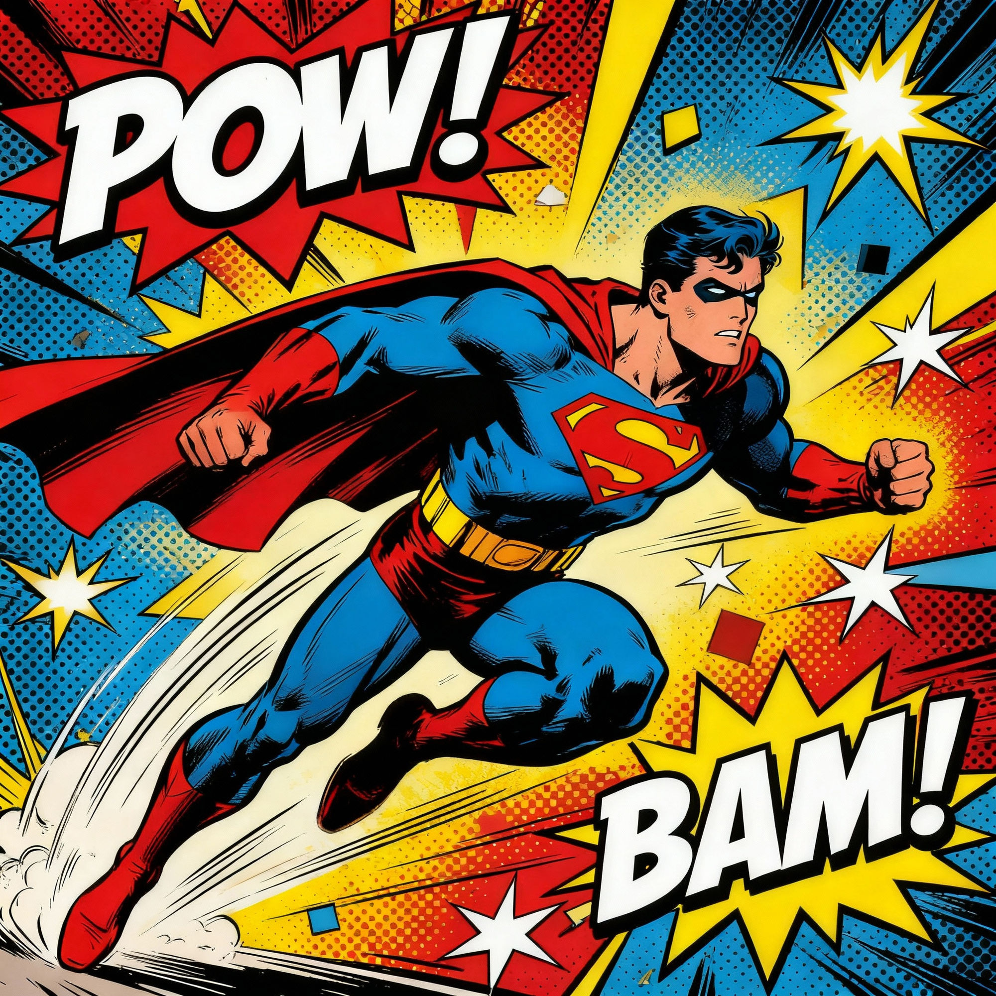 Comic Book Pop Art - Create Your Own AI Art