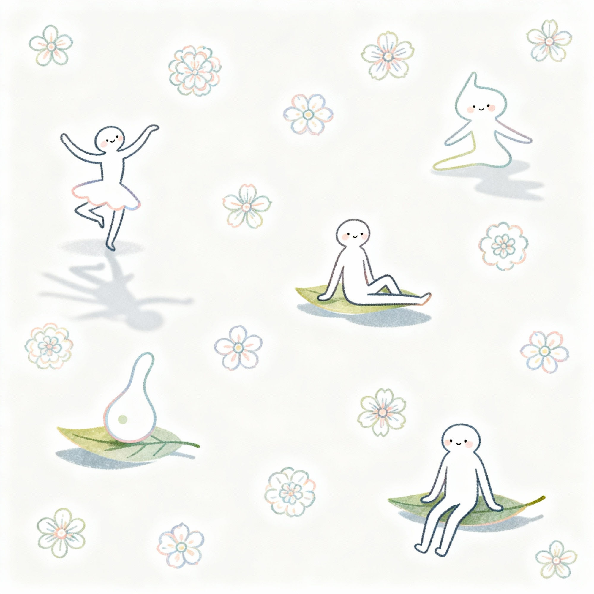 Aesthetic Small Drawings - AI Art Gallery