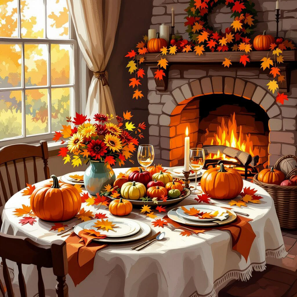 Thanksgiving Images - AI Art Generator | Nightcafe