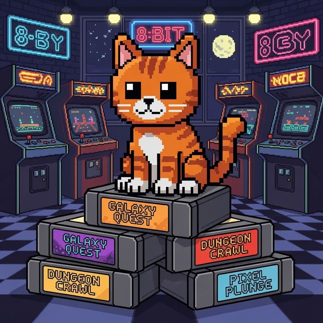 Create Unique Pixel Art Cats