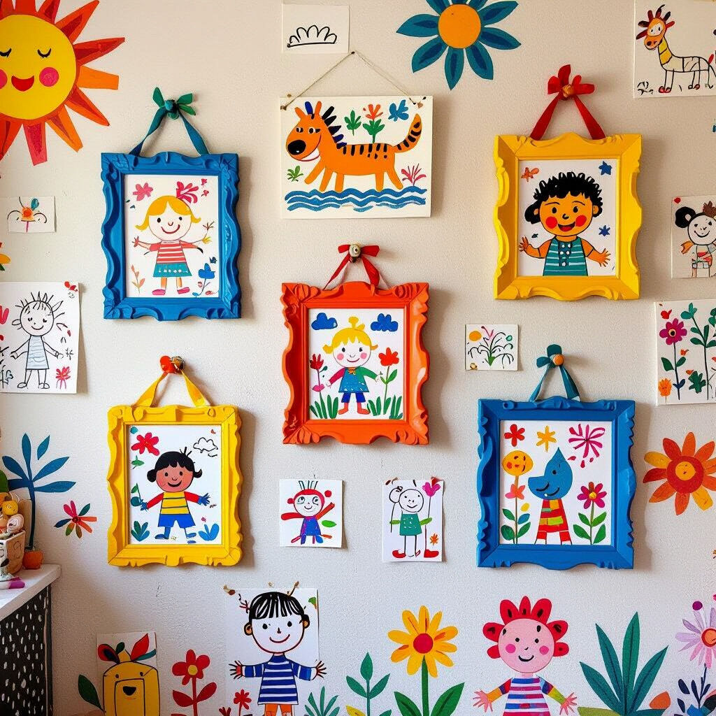 Kids Art Display Ideas - Showcase Your Child's Masterpieces