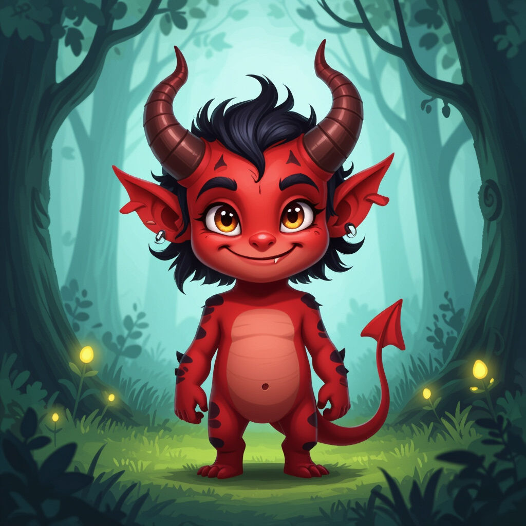 Easy Demon Drawing Ideas - AI Generated Art