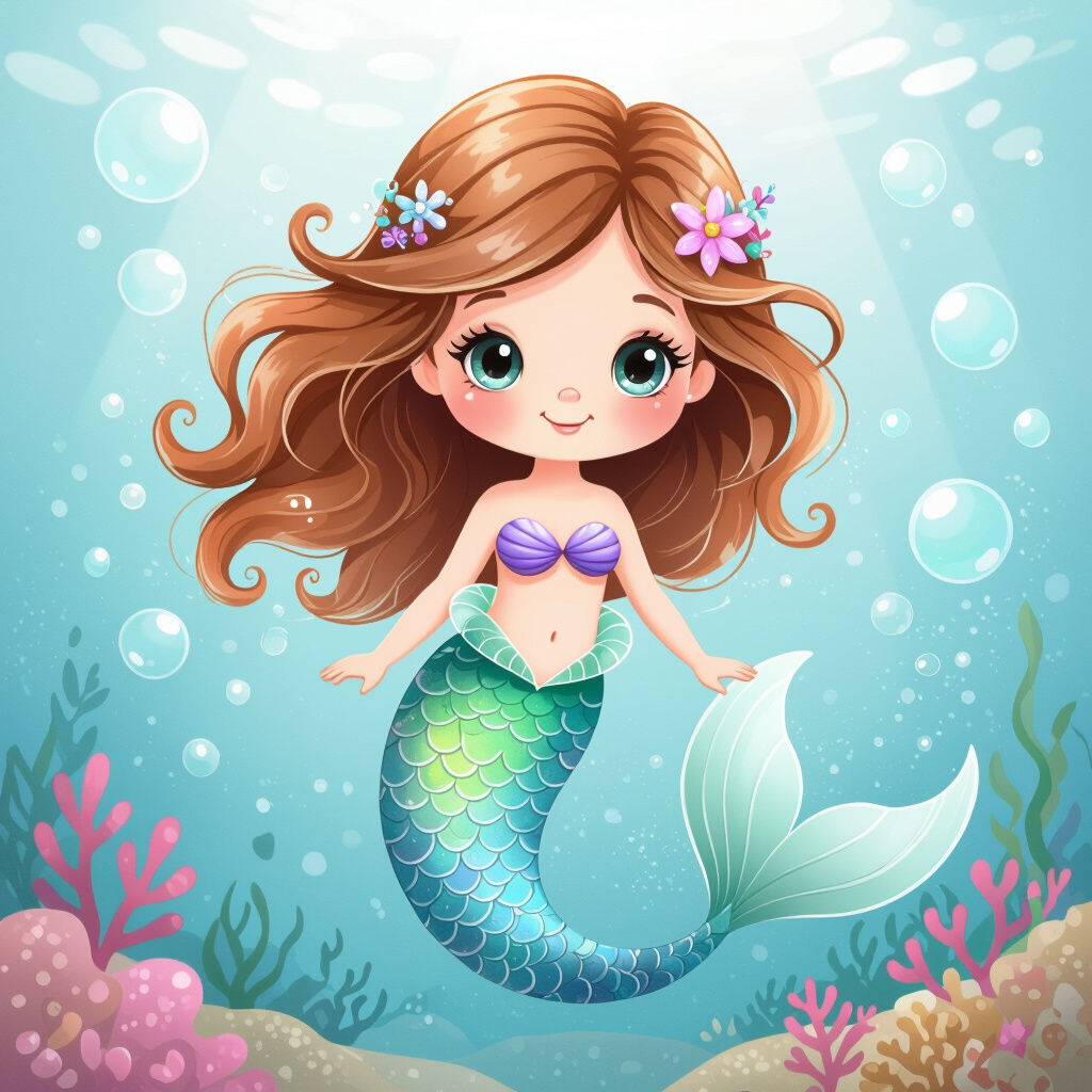 Easy Mermaid Drawings - Create Magical Art With AI