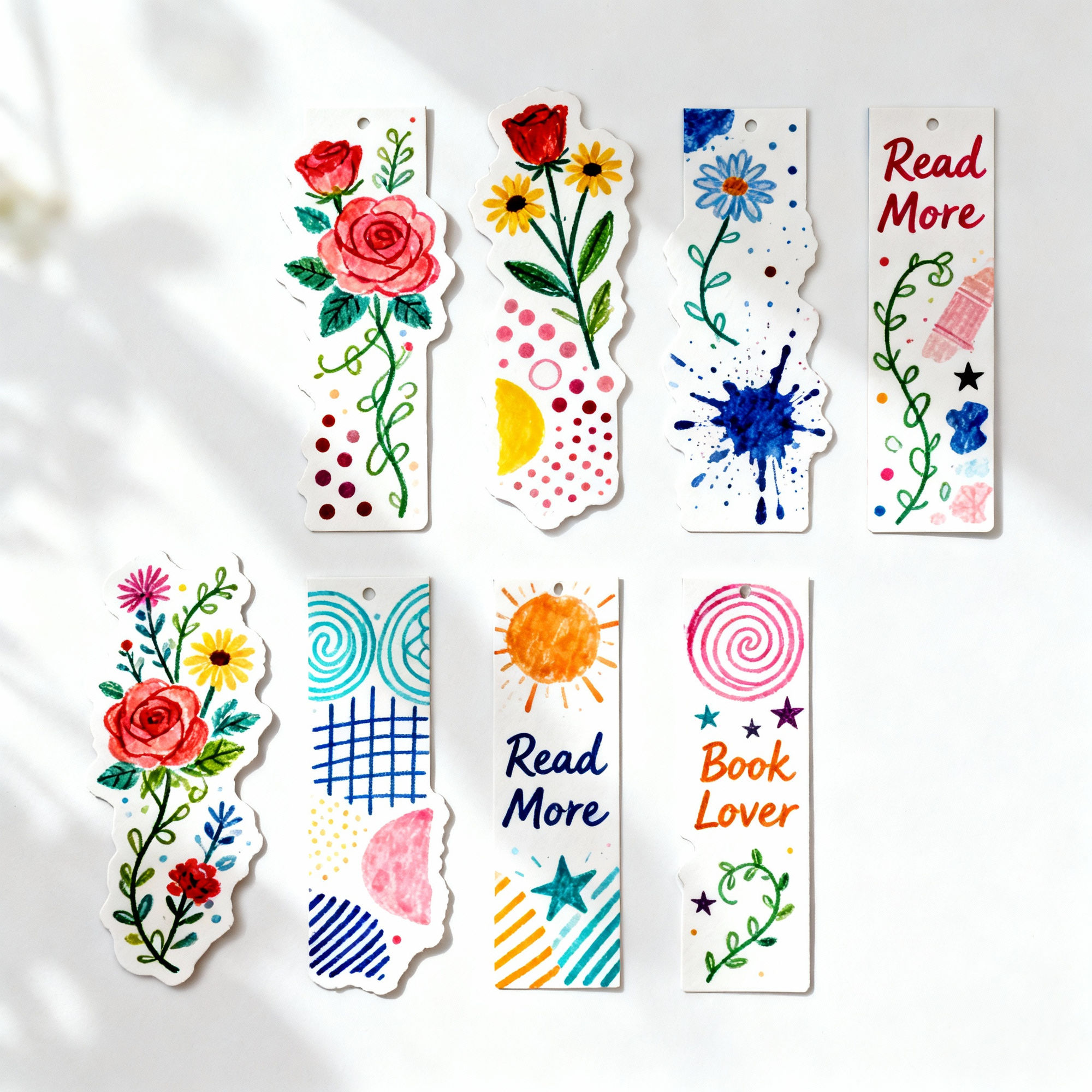 Bookmark Drawing Ideas - AI Generated Designs