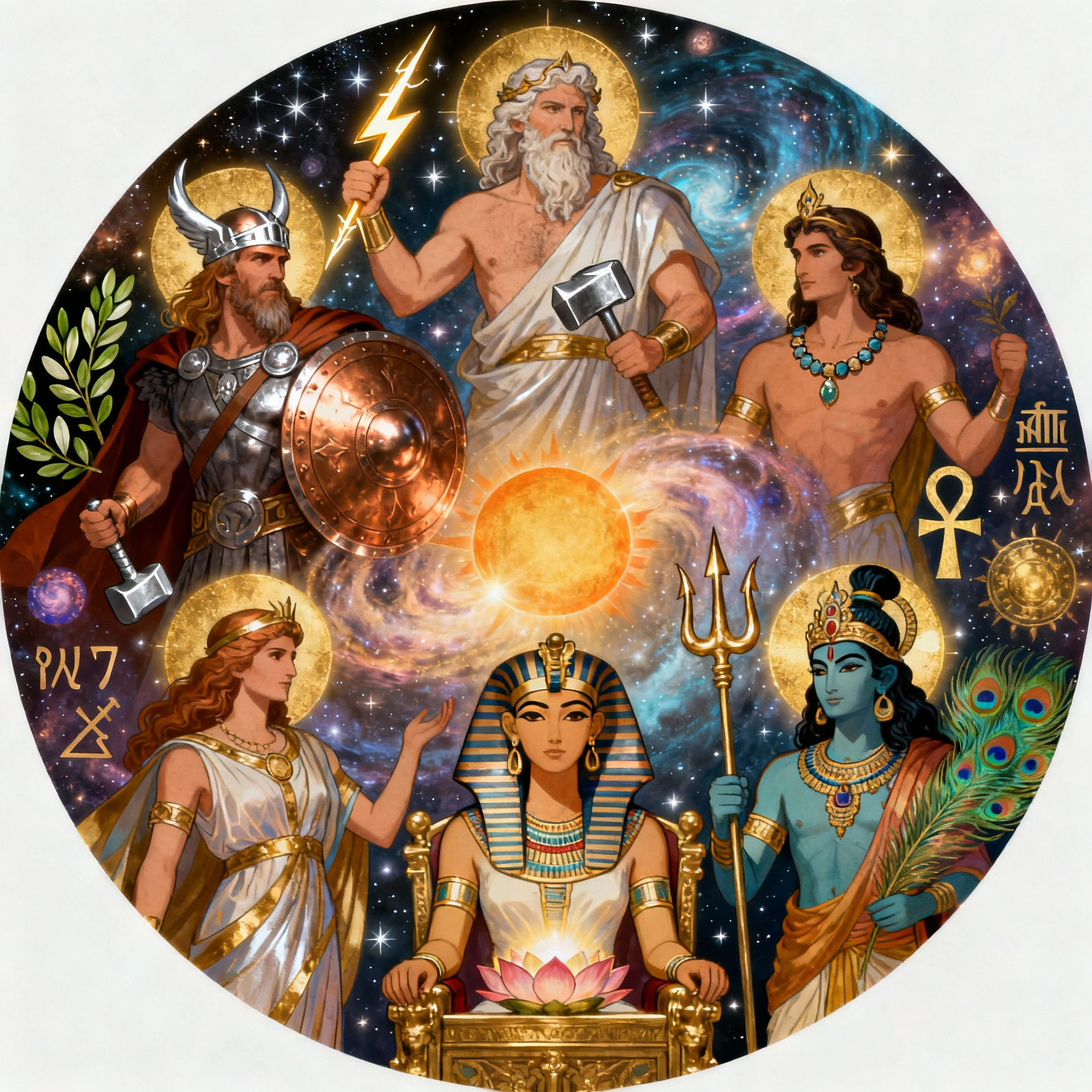 Polytheism Drawings - AI Art Gallery