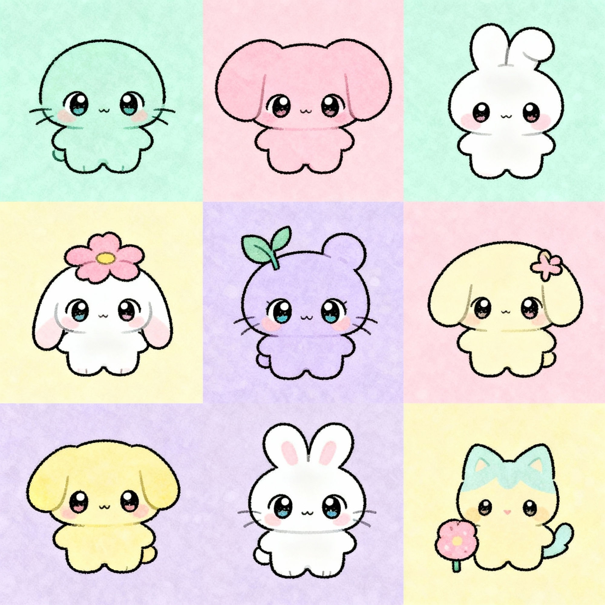 Simple Cute Drawings - AI Art Generator