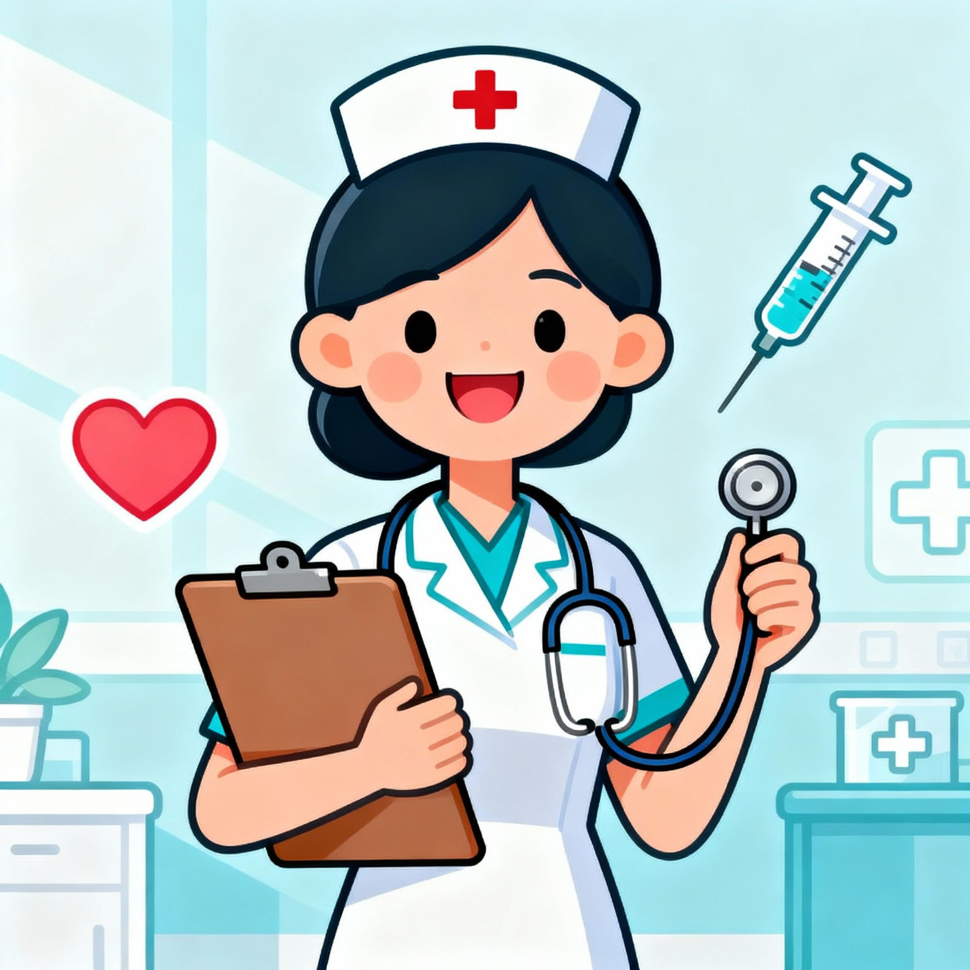 Nurse Clip Art - AI Generated Designs