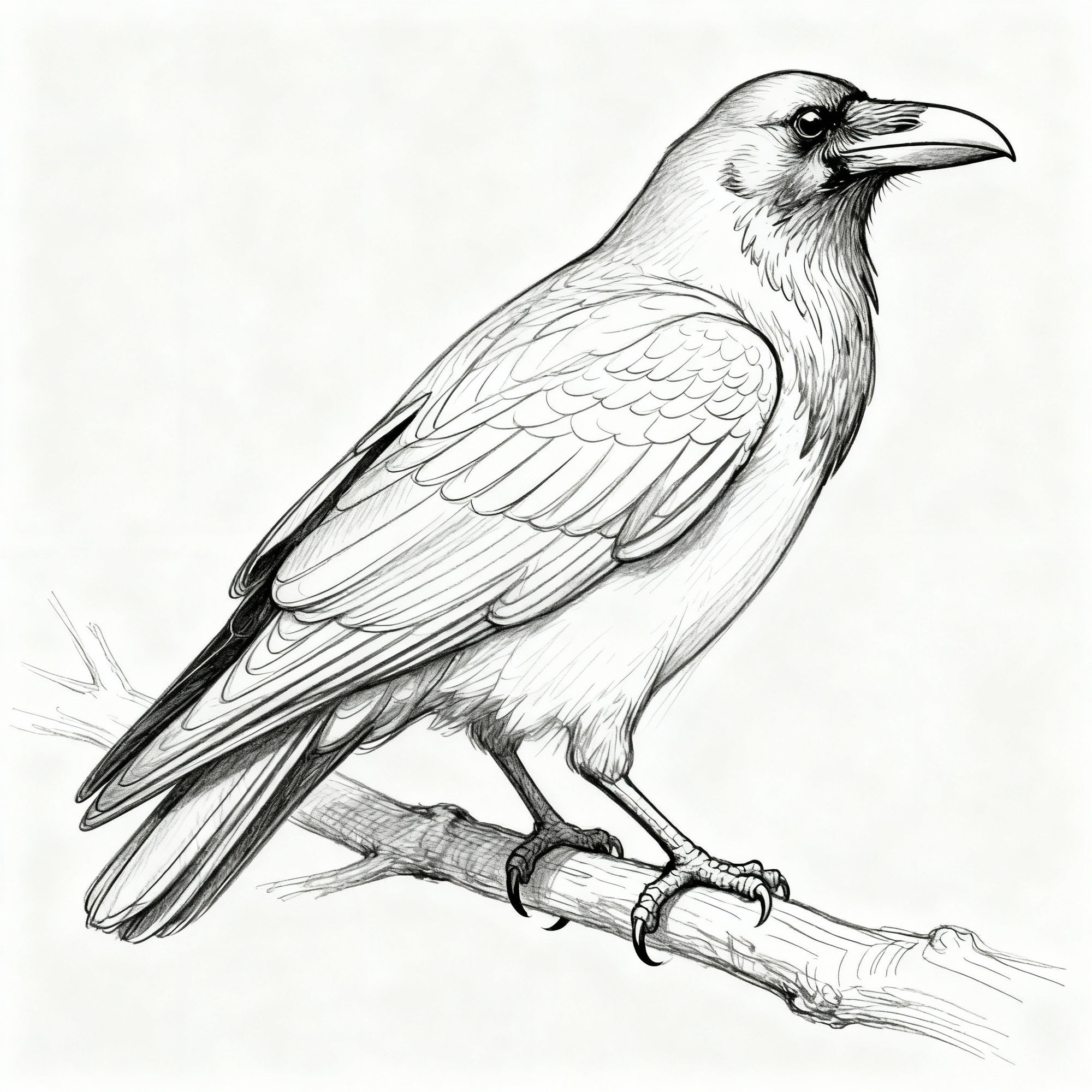 Easy Raven Drawings - Create Stunning Art With AI