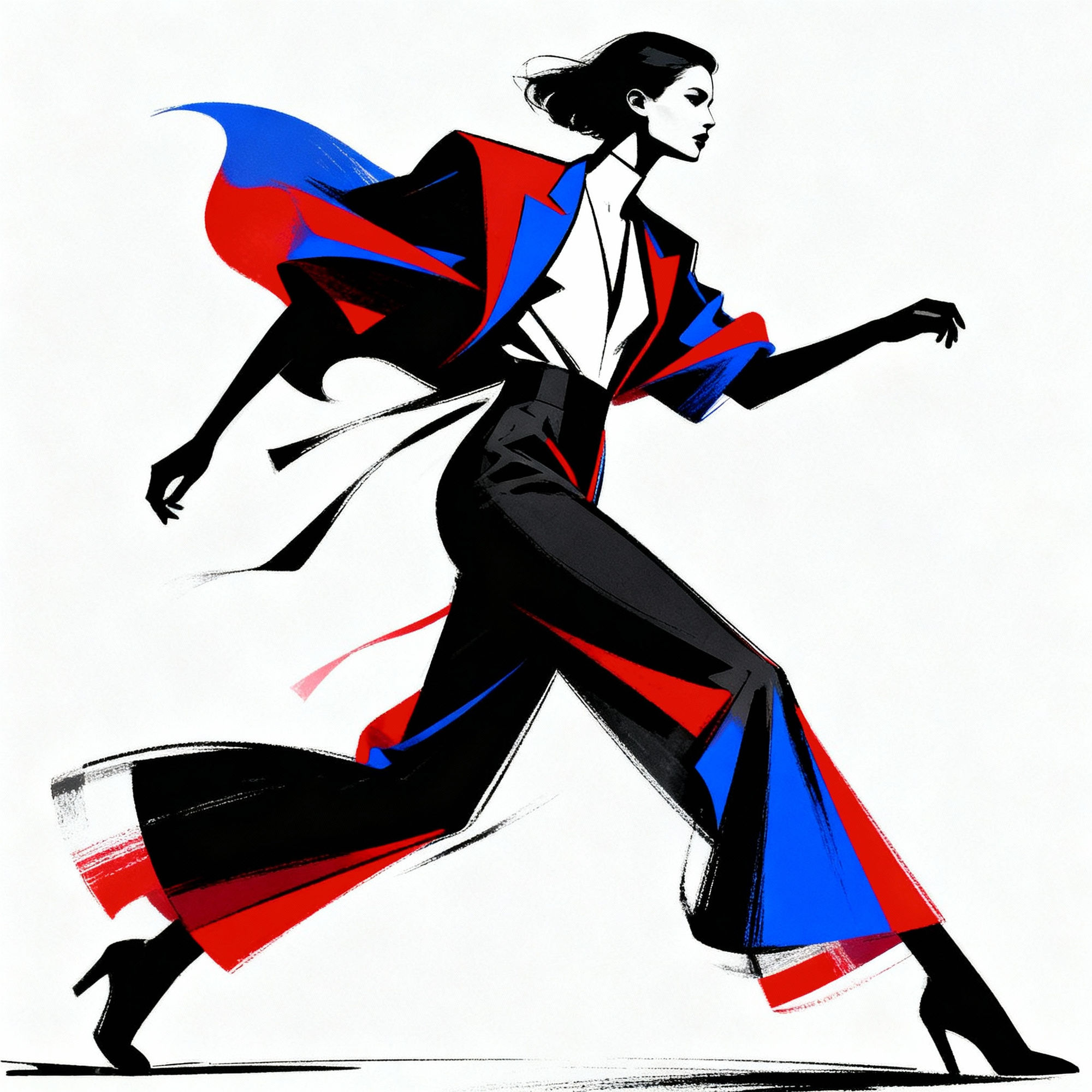 Fashion Body Sketch Gallery - AI Art