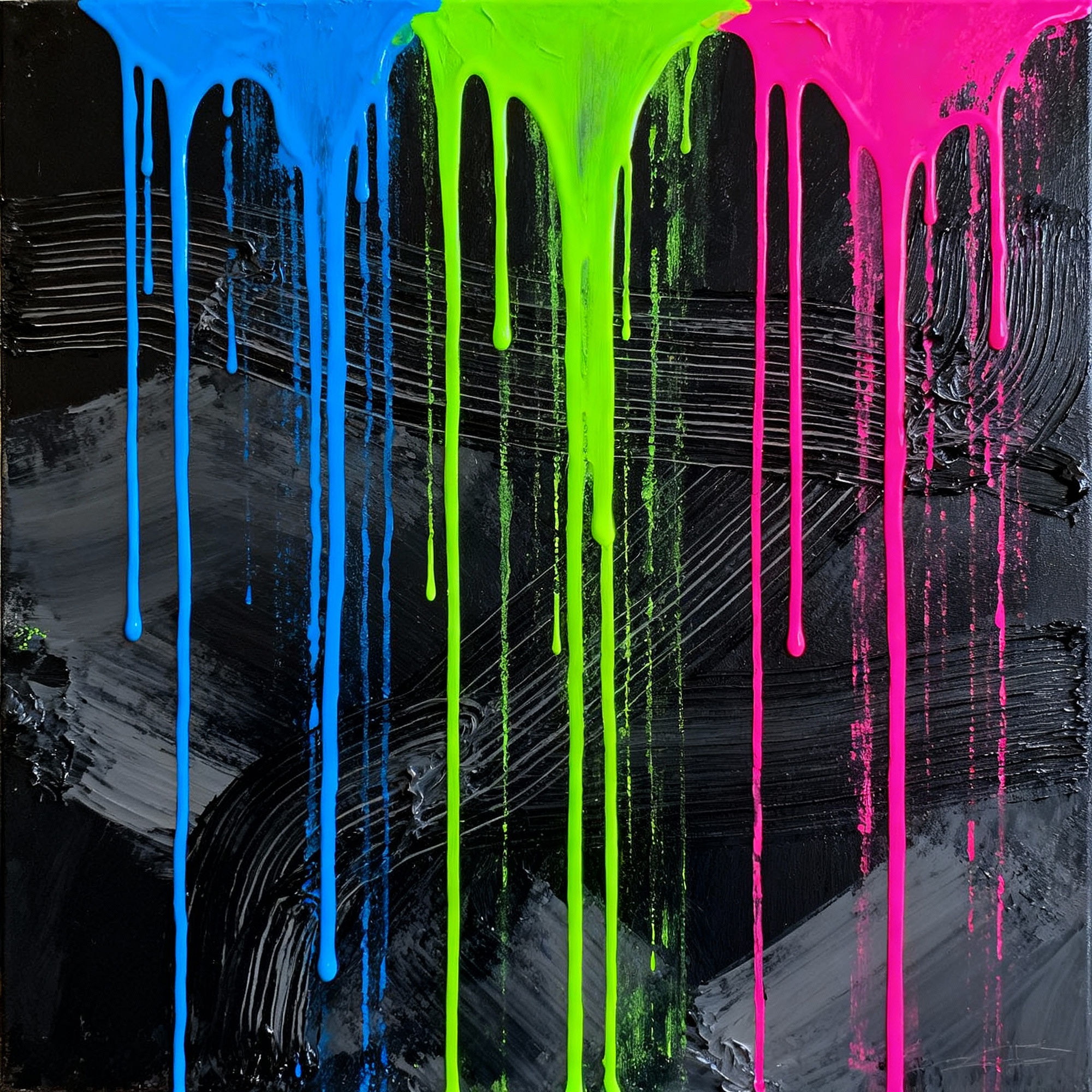 Drip Drawing Ideas - AI Generated Art