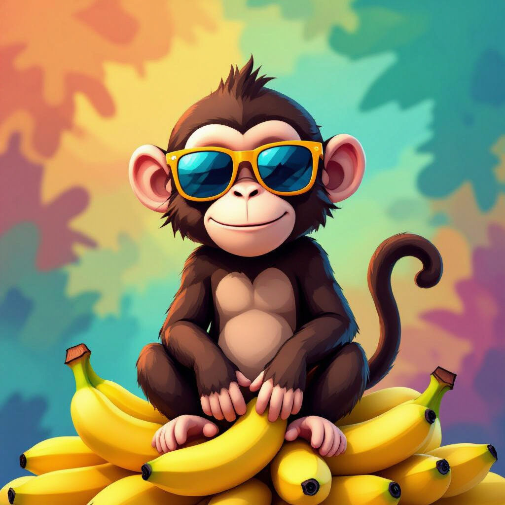Cool Monkey Wallpapers - AI Generated & Customizable