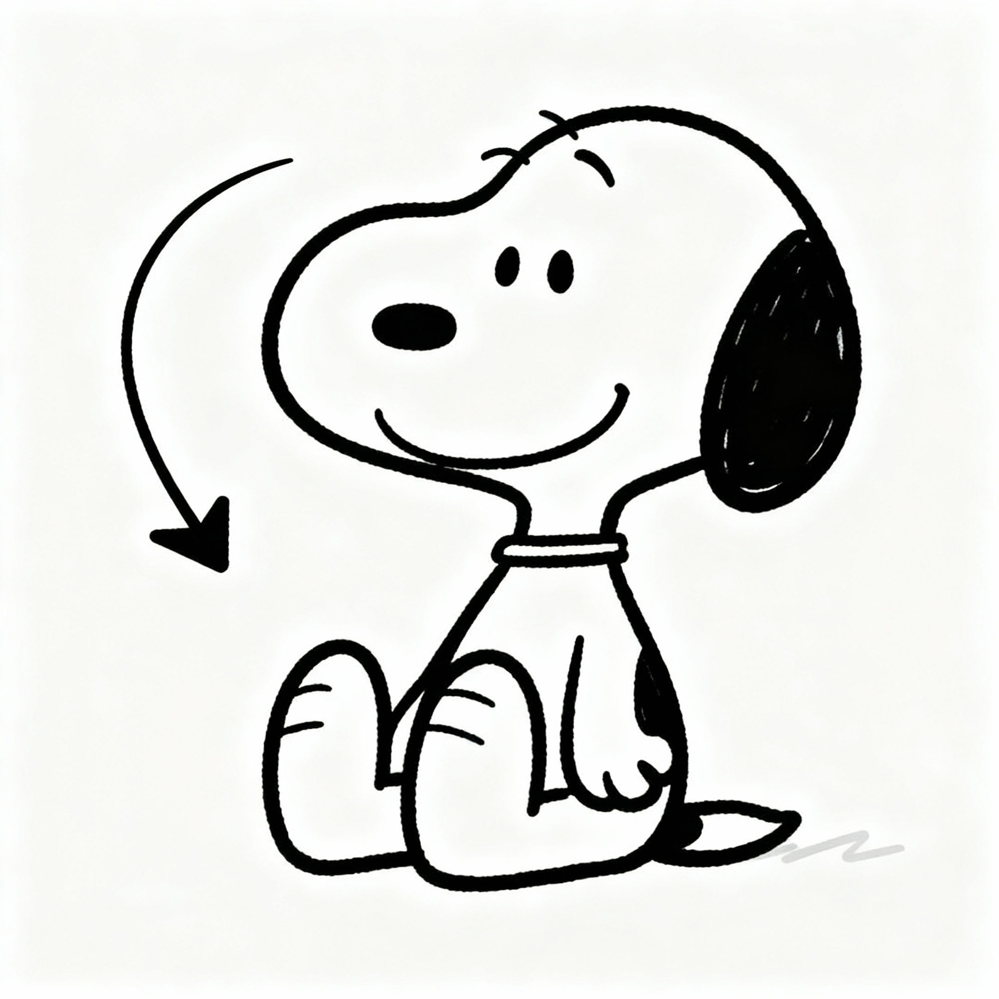 Easy Snoopy Drawings - Simple Tutorials & AI Art