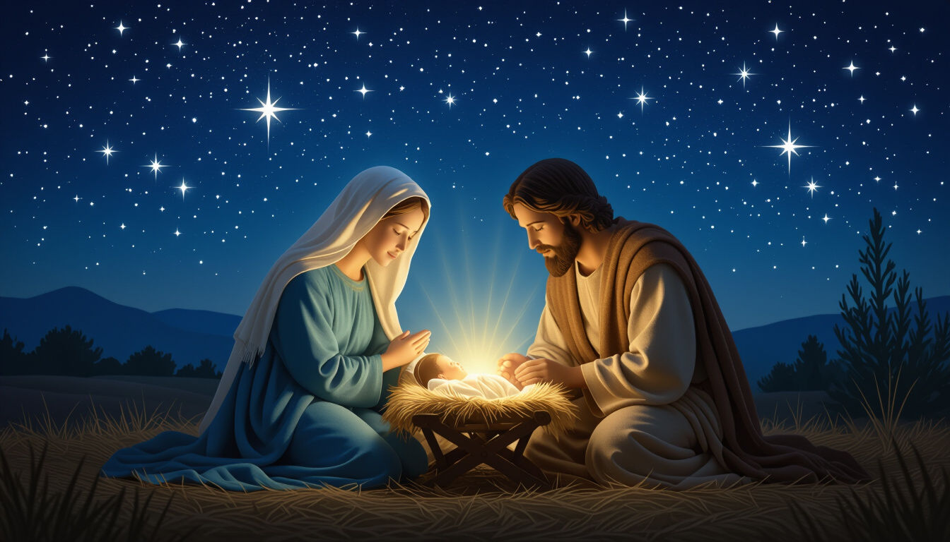 Free Religious Christmas Images - Create Your Own AI Art