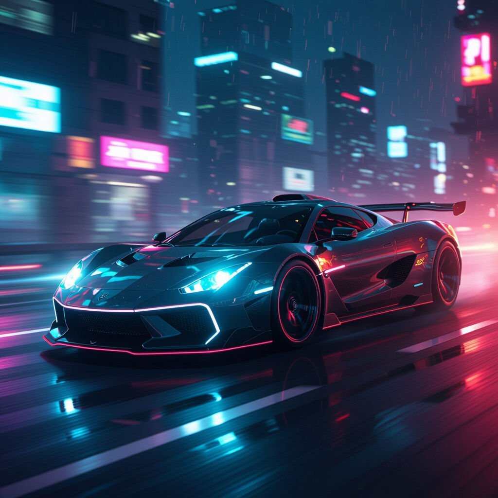 Pictures Of Cool Cars - AI Generated Art