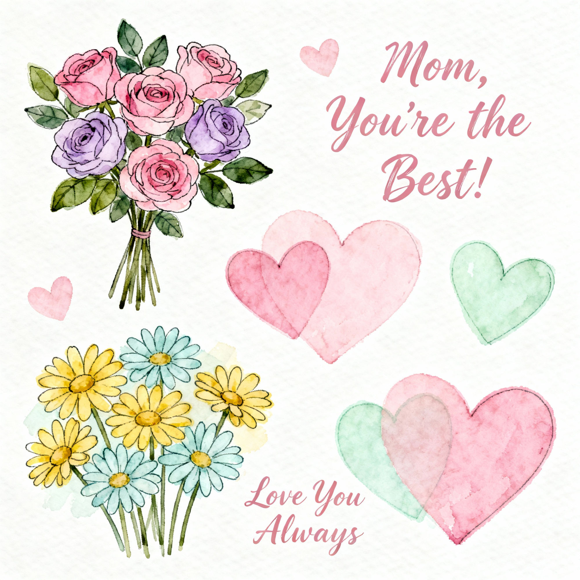 Cute Drawings For Mother's Day - Create Unique Gifts