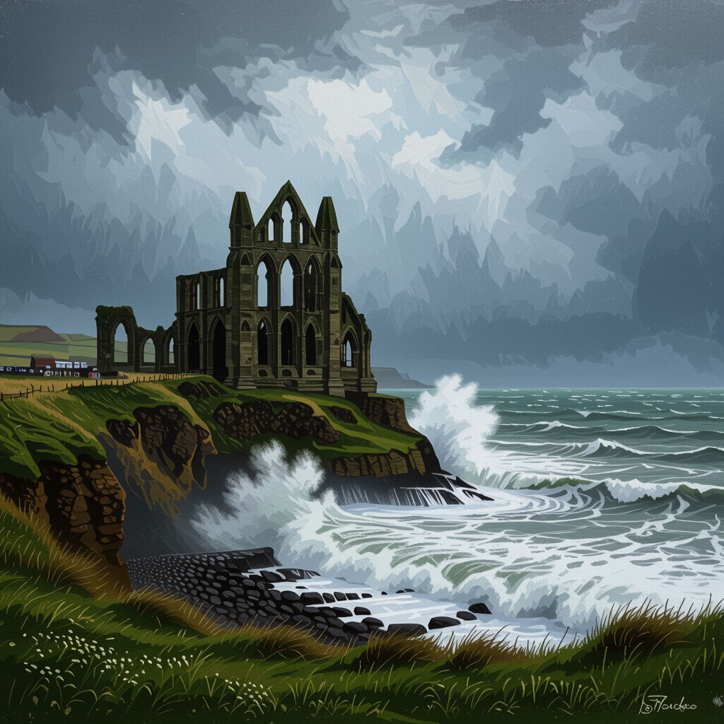 Whitby Canvas Wall Art - AI Generated Art For Your Home