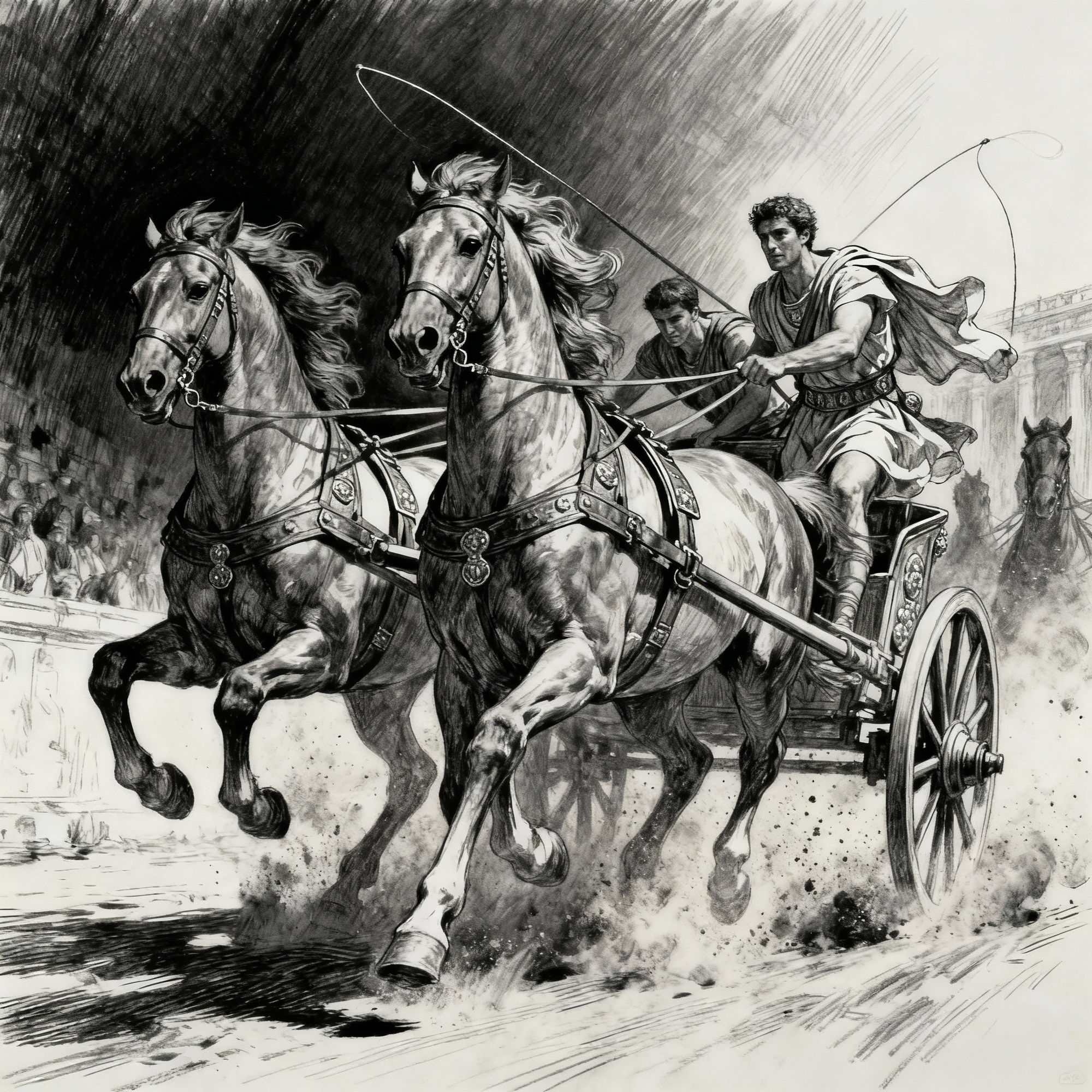 Chariot Drawings - Create Stunning AI Art