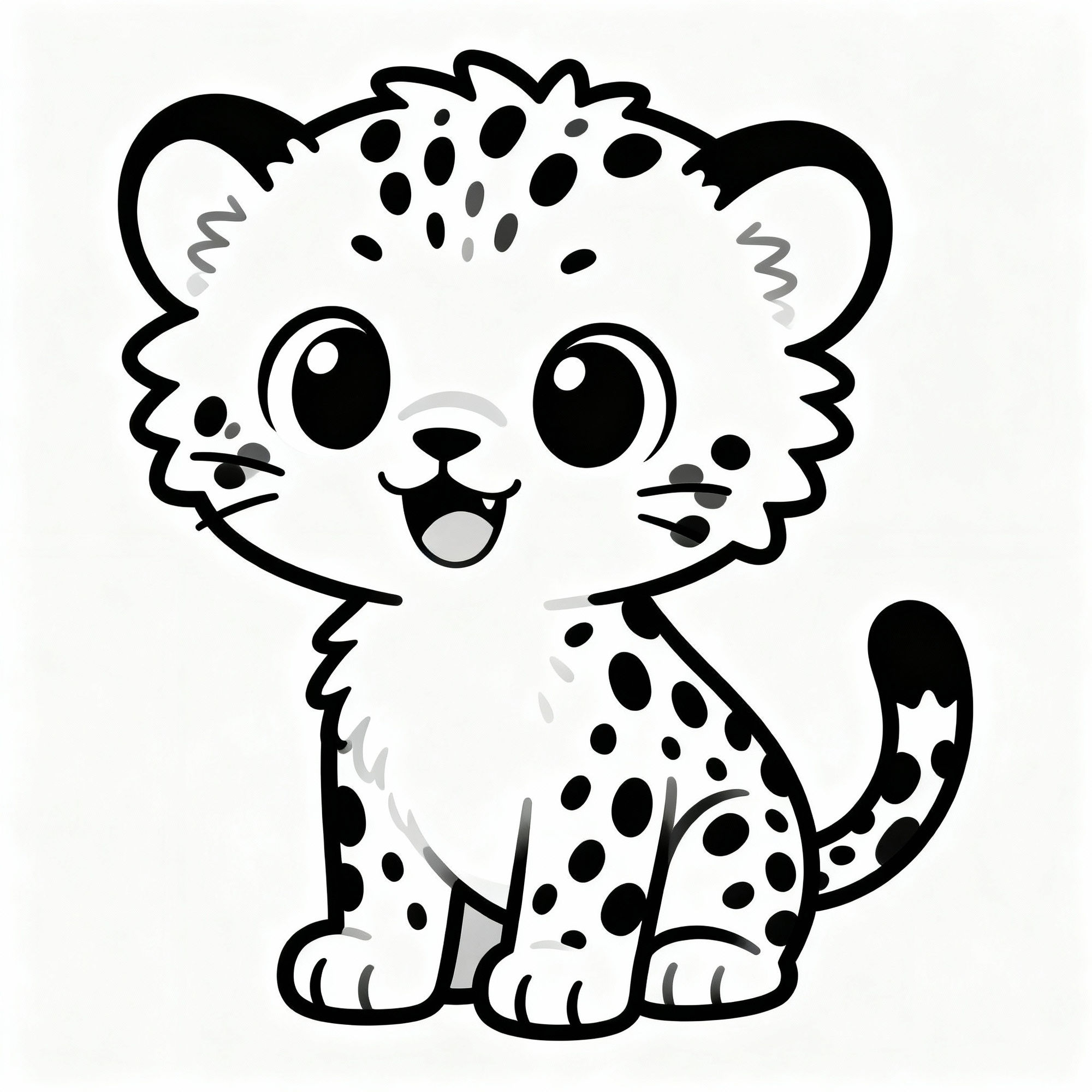 Easy Cute Cheetah Drawings - Create Adorable Cheetah Art