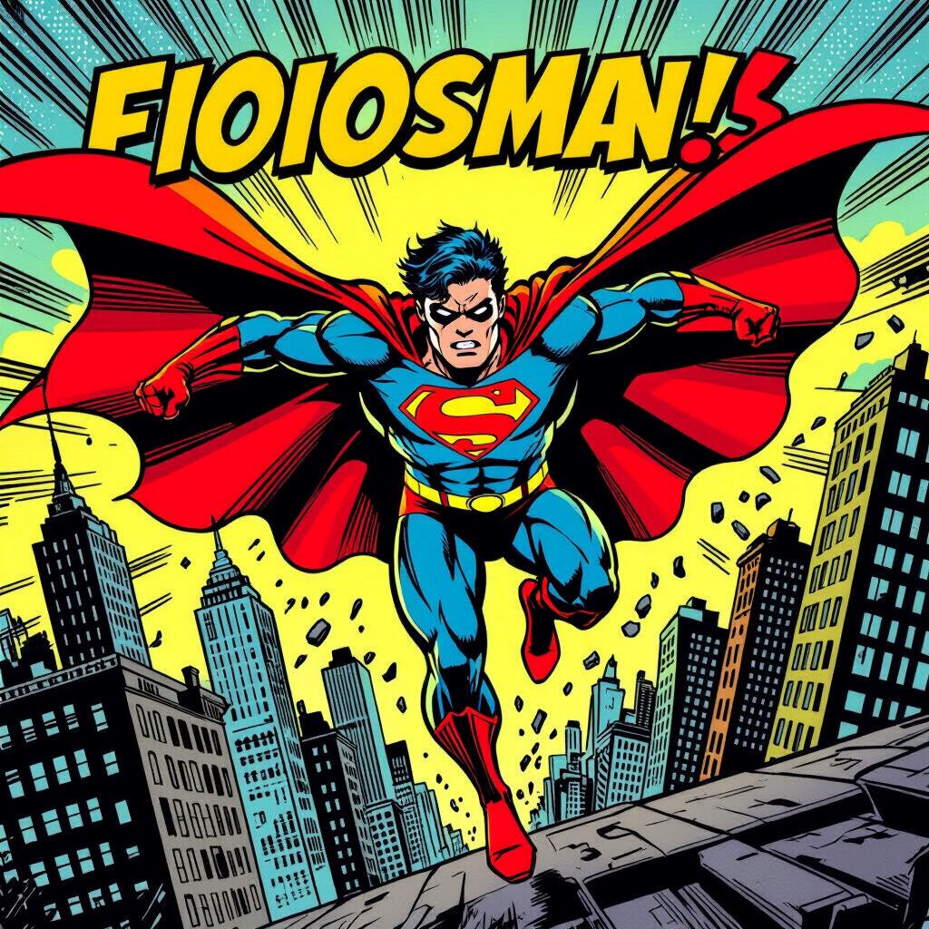 Comic Book Style Art - Generate Your Own With AI