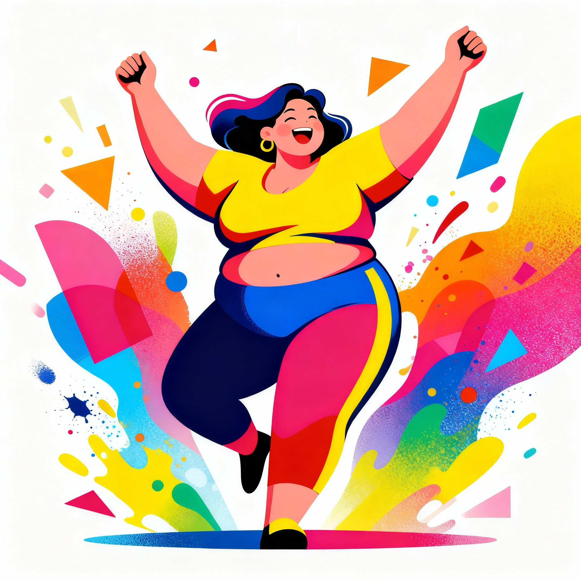 Fat Person Drawings - AI Art Gallery | Nightcafe