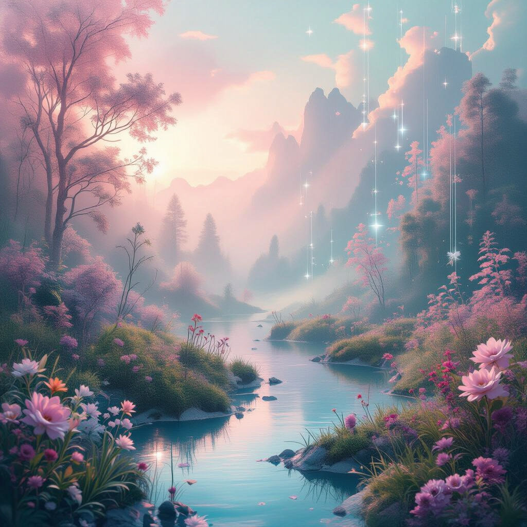 Scenecore Wallpaper - AI Generated Art