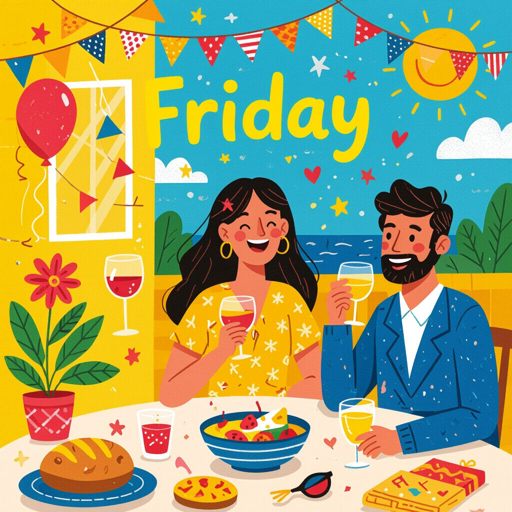 Happy Friday Images - Create Joyful Pictures With AI