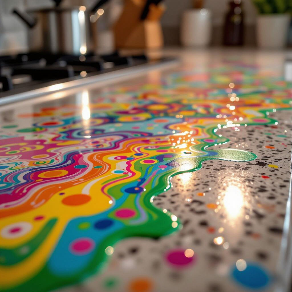 Sticky Art Countertops - Design Unique Surfaces With AI
