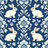 Preppy Roller Rabbit Wallpaper - AI Generated Designs